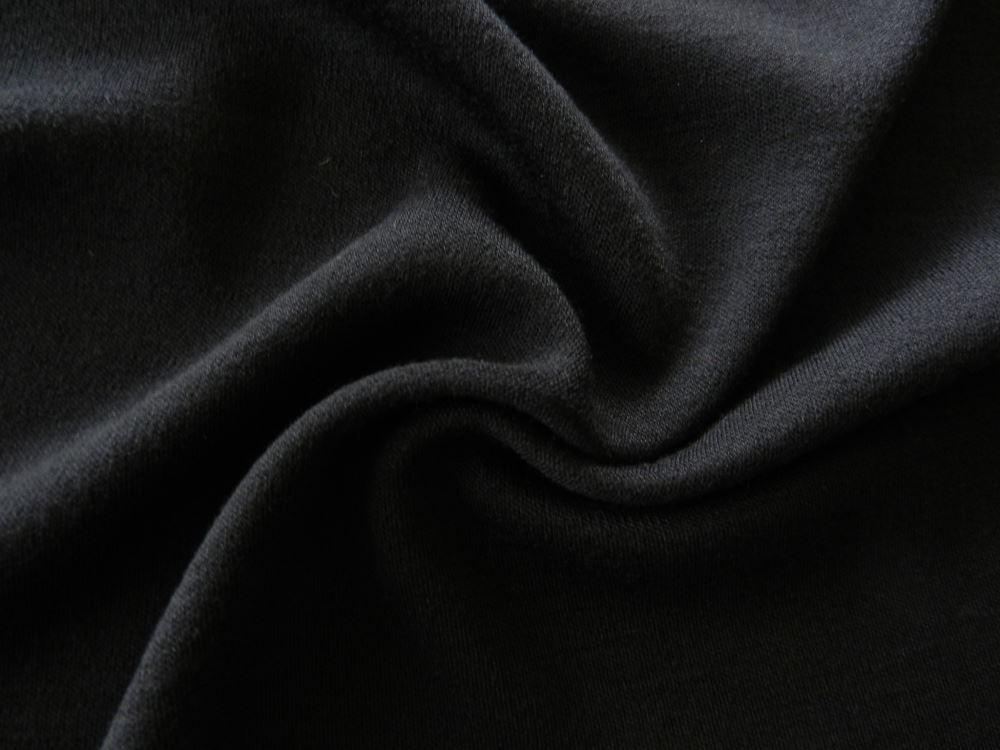 1.3m Black Knight Interlock 100% Merino 250g - has line flaw so see ph ...