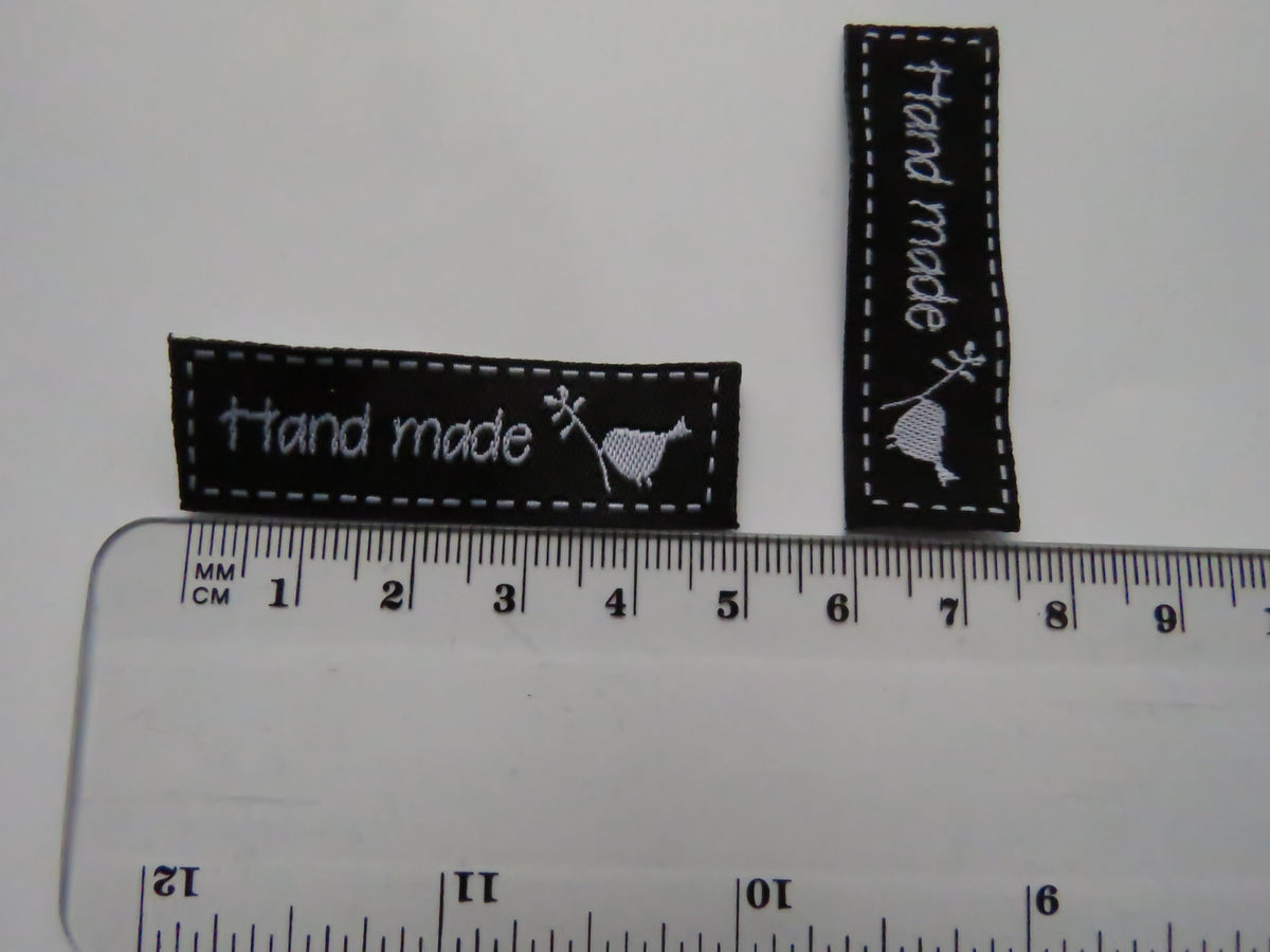 10 Black Hand made and bird with Twig Labels 50x 15mm – New Zealand ...